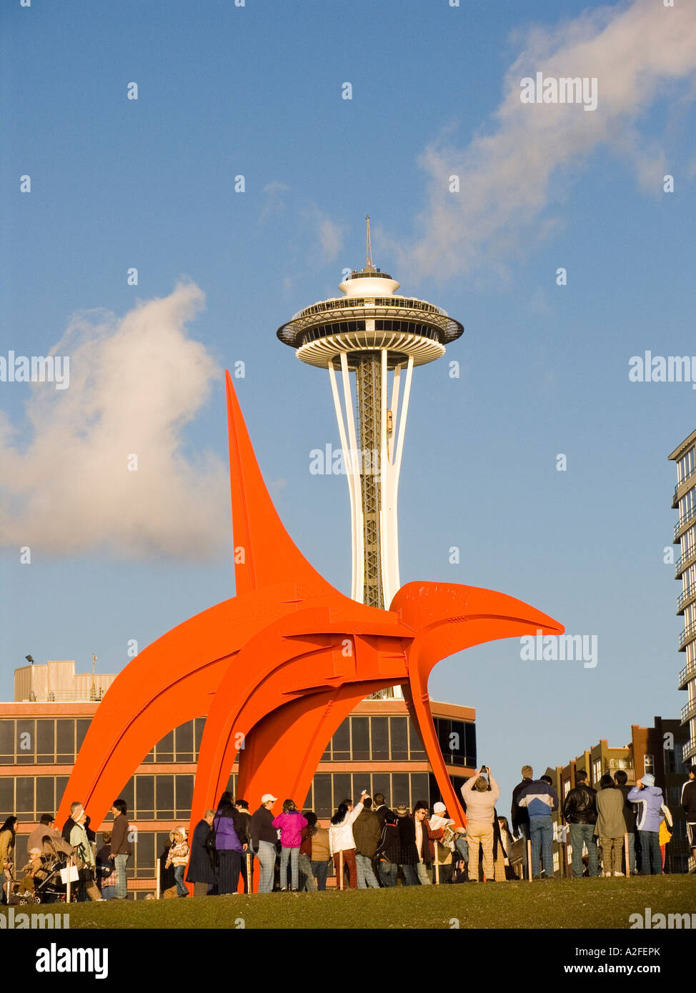 Olympic Sculpture Park, Seattle Art Museum, Seattle, Washington USA ...