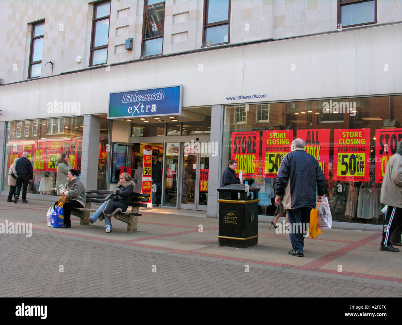 Littlewoods retailers chain of shops for closure Bognor Regis West ...