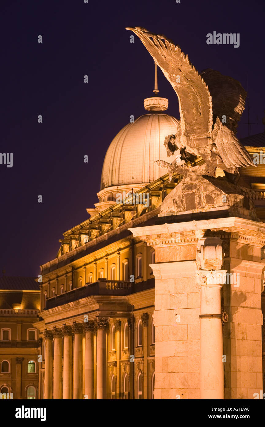 HUNGARY, Budapest: Buda / Castle Hill, Turul Eagle & Ludwig Museum ...