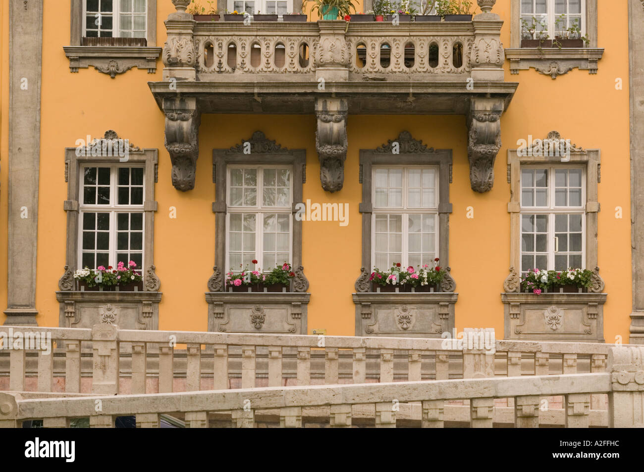 HUNGARY, Budapest: Buda, House on Corvin ter (Square) Vizivaros ...
