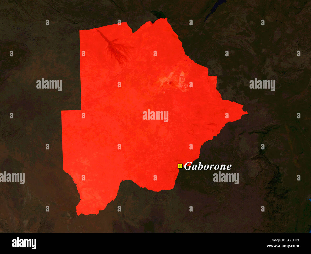 Gaborone aerial hi-res stock photography and images - Alamy