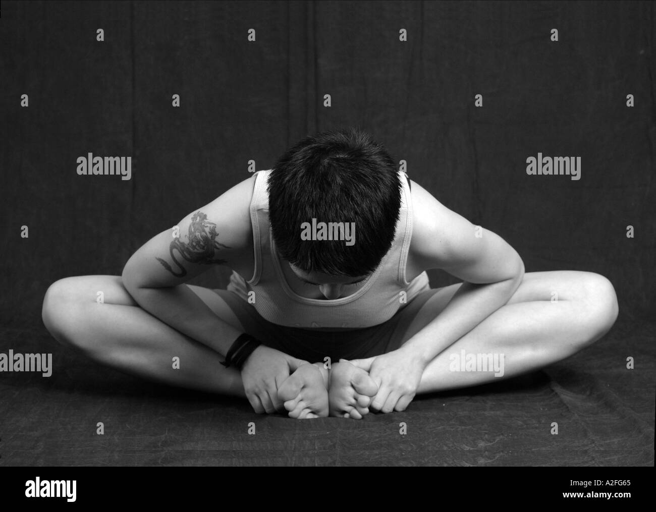 Badha konasana hi-res stock photography and images - Alamy