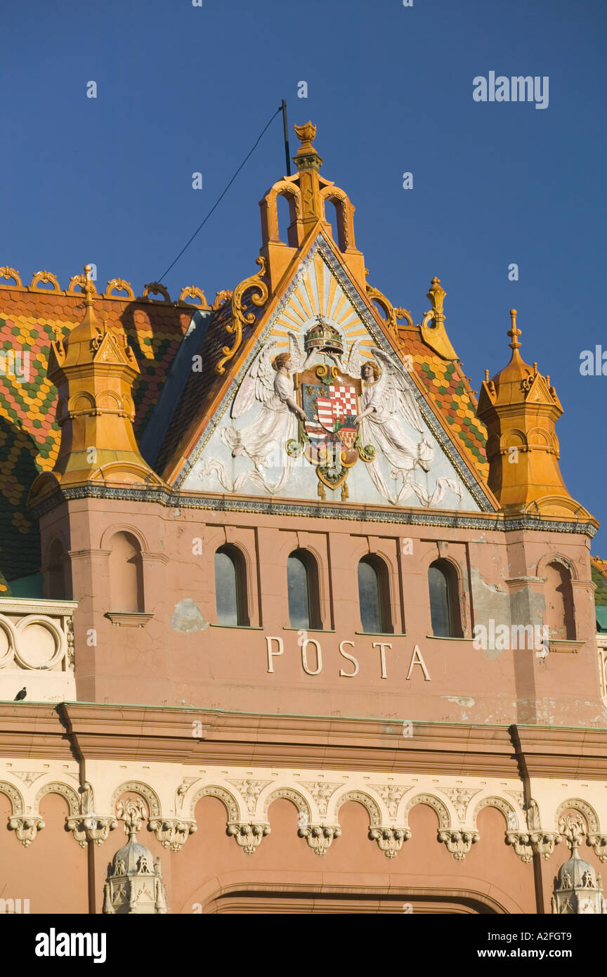 HUNGARY, Southern Transdanubia, PECS: Art Nouveau Style Main Post ...