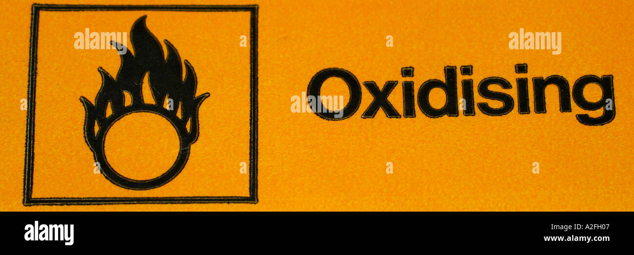 Oxidising chemical hi-res stock photography and images - Alamy