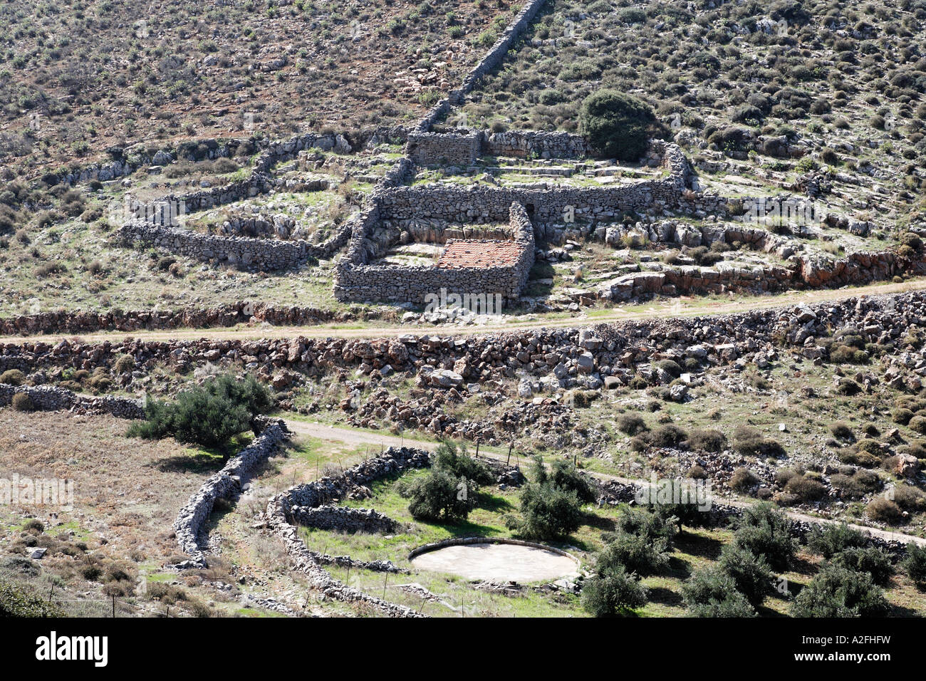 Greece walls hi-res stock photography and images - Alamy
