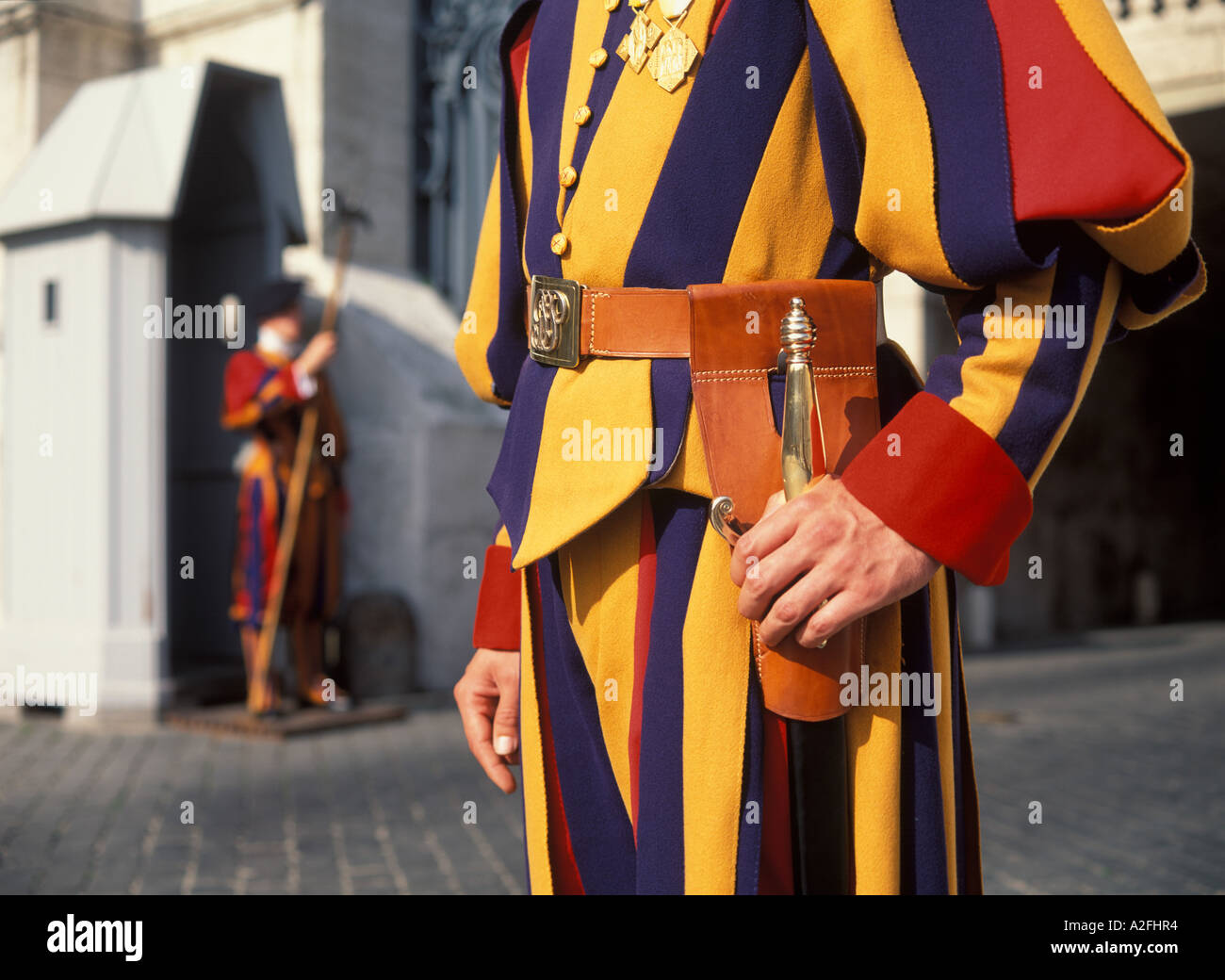Europe, Italy, Rome, Vatican, Swiss guards Stock Photo - Alamy