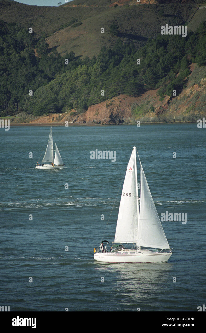 Sailing at the Gate Stock Photo - Alamy