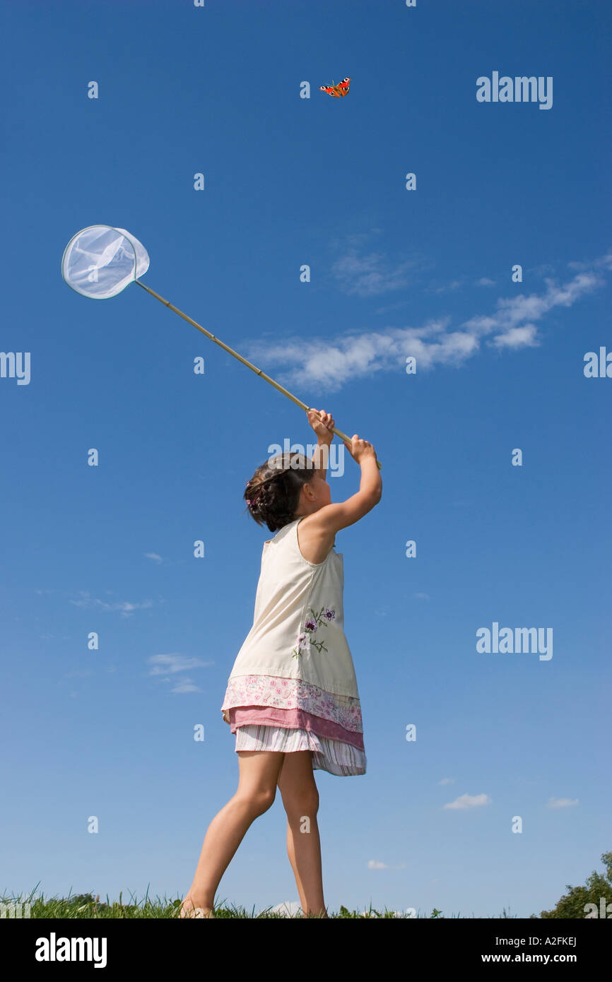 Butterfly catching hi-res stock photography and images - Alamy