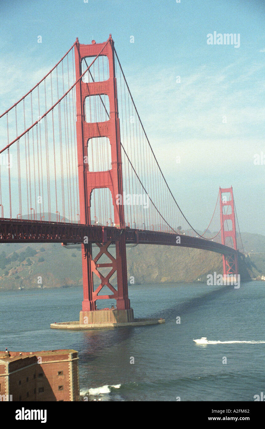 View of Golden Gate Bridge From Fort Point Stock Photo - Alamy