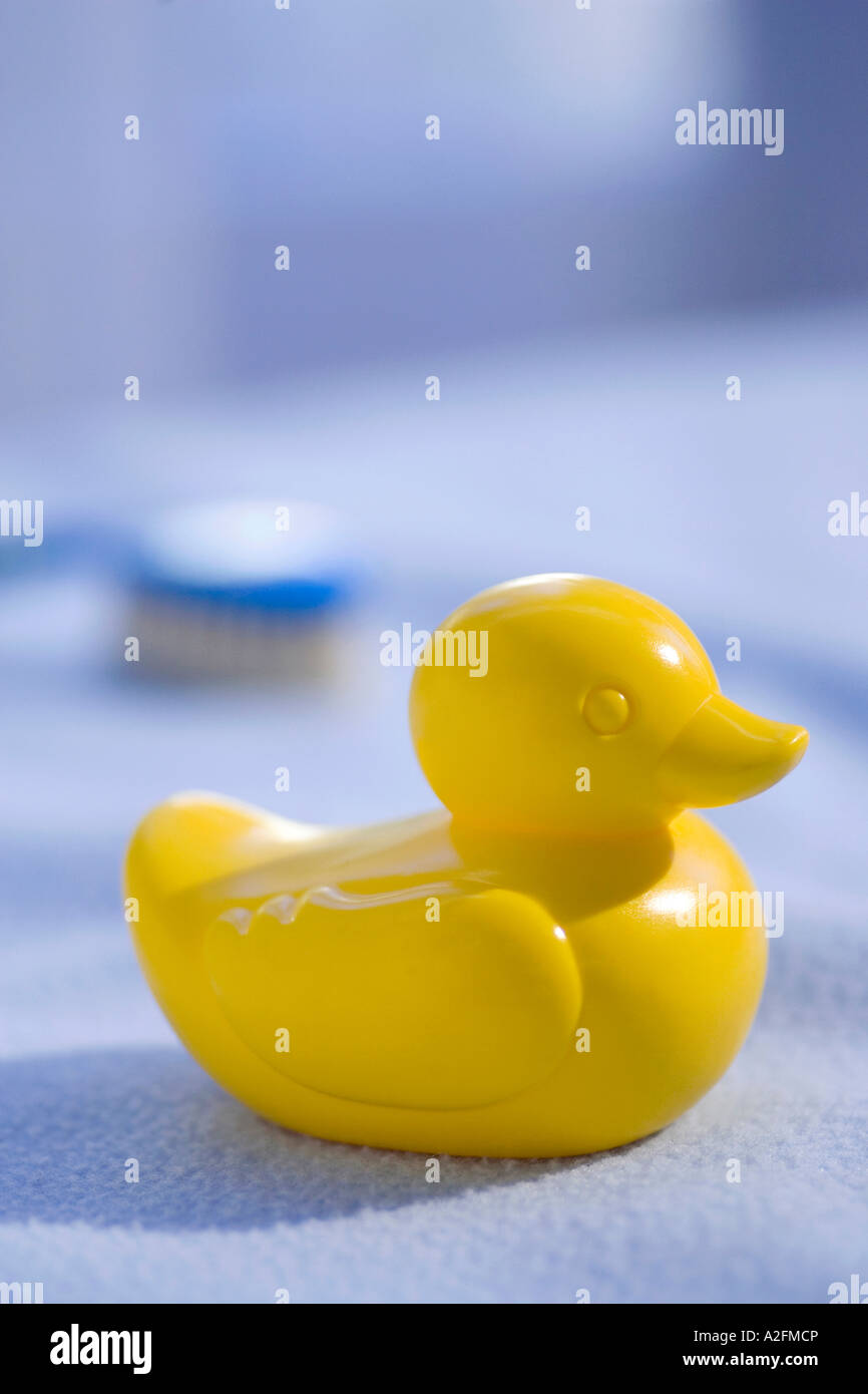 Yellow rubber duck Stock Photo - Alamy