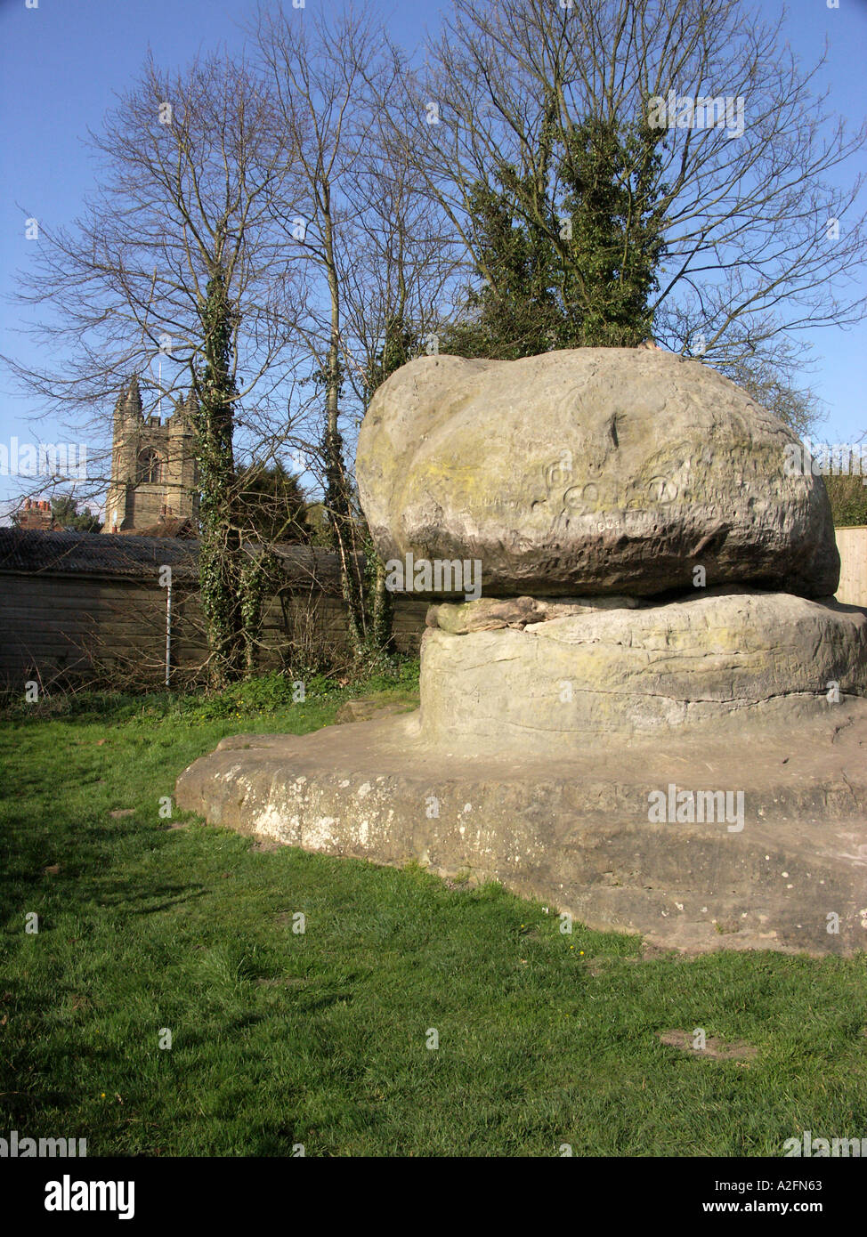 Chiding stone chiddingstone kent england hi-res stock photography and ...