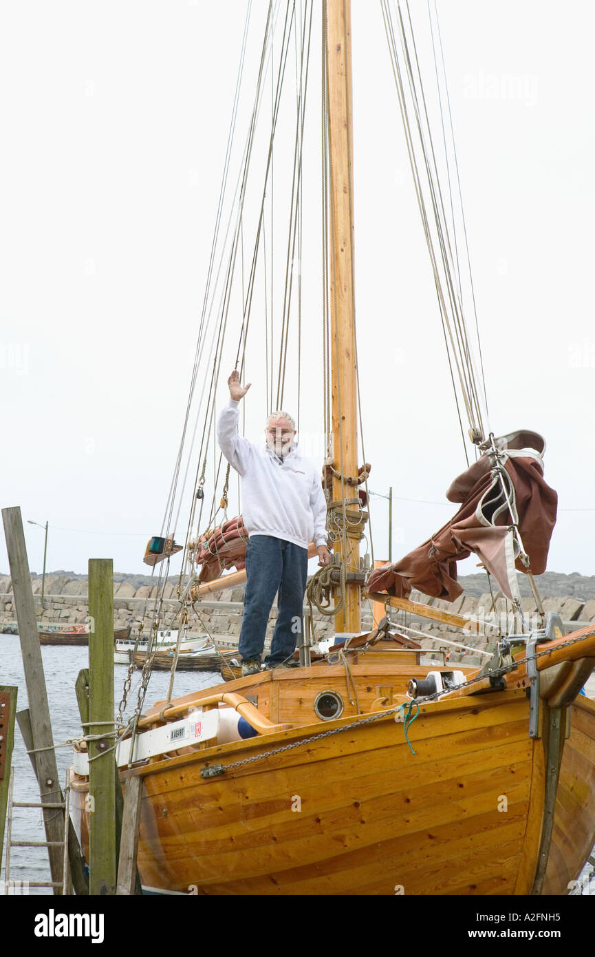Norway, Boat in drydock Stock Photo - Alamy
