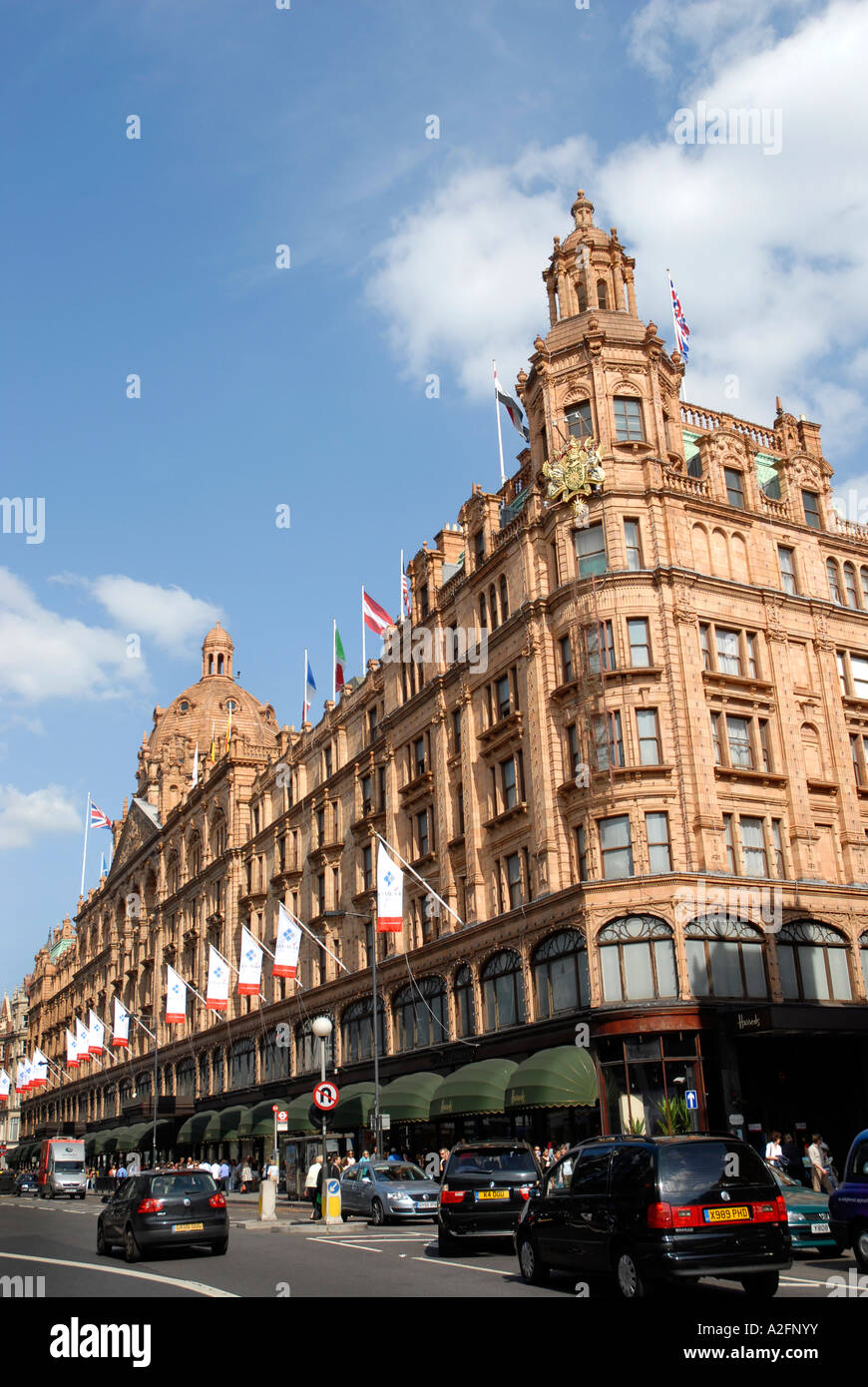 Harrods department store Knightsbridge London Stock Photo - Alamy