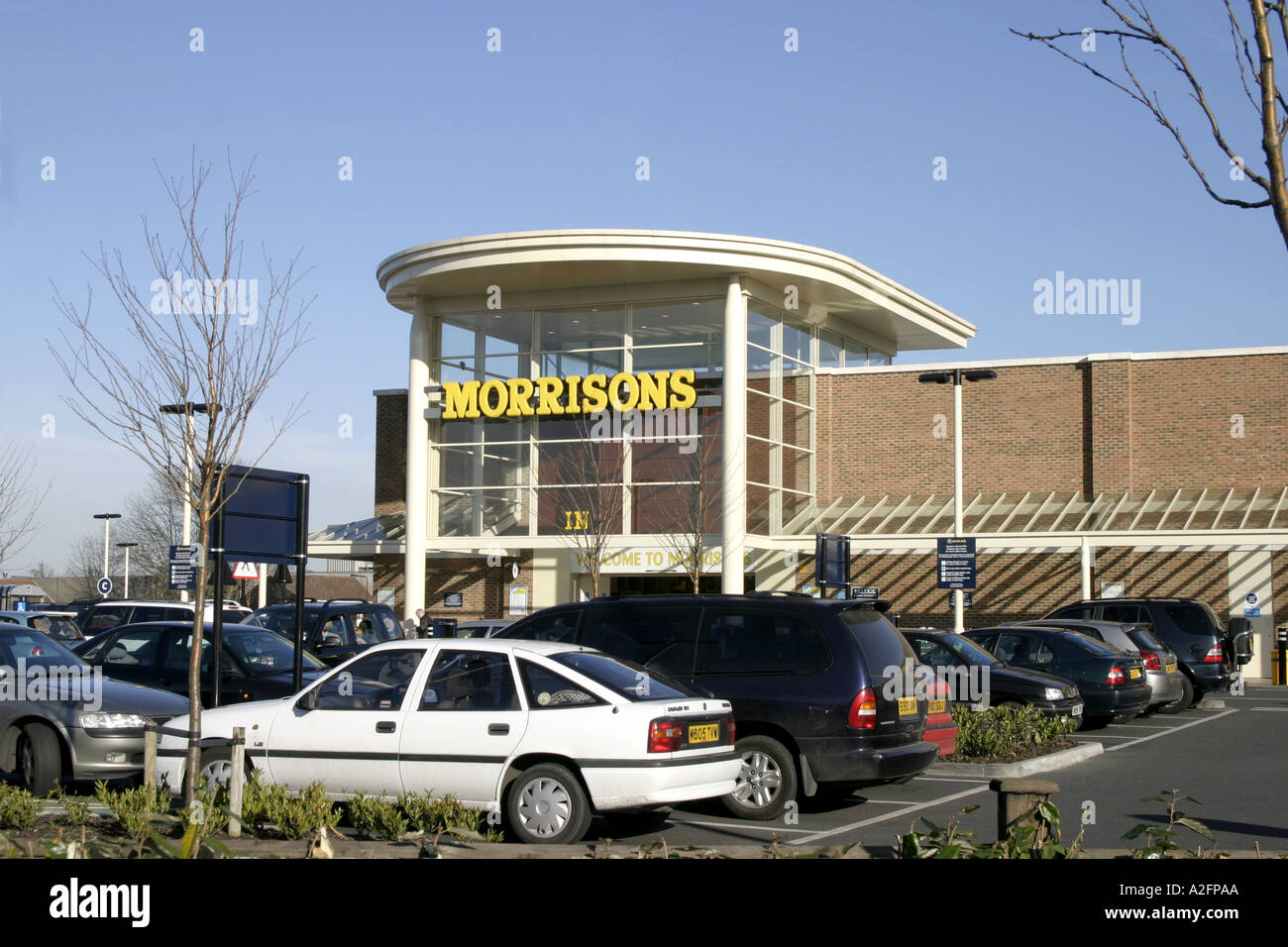 morrisons supermarket in sidcup kent uk Stock Photo - Alamy