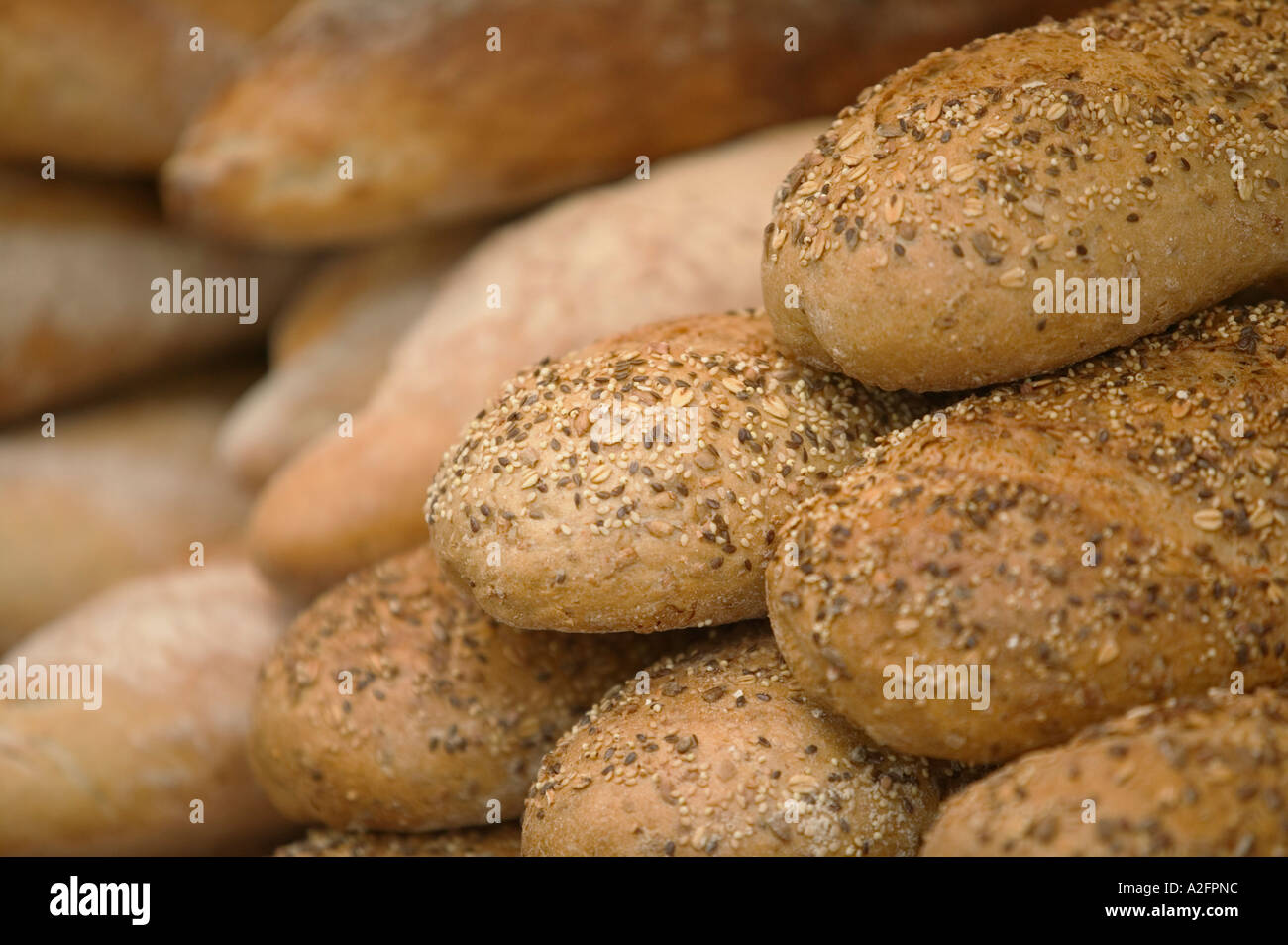 Norwegian bakery bread Stock Photo - Alamy