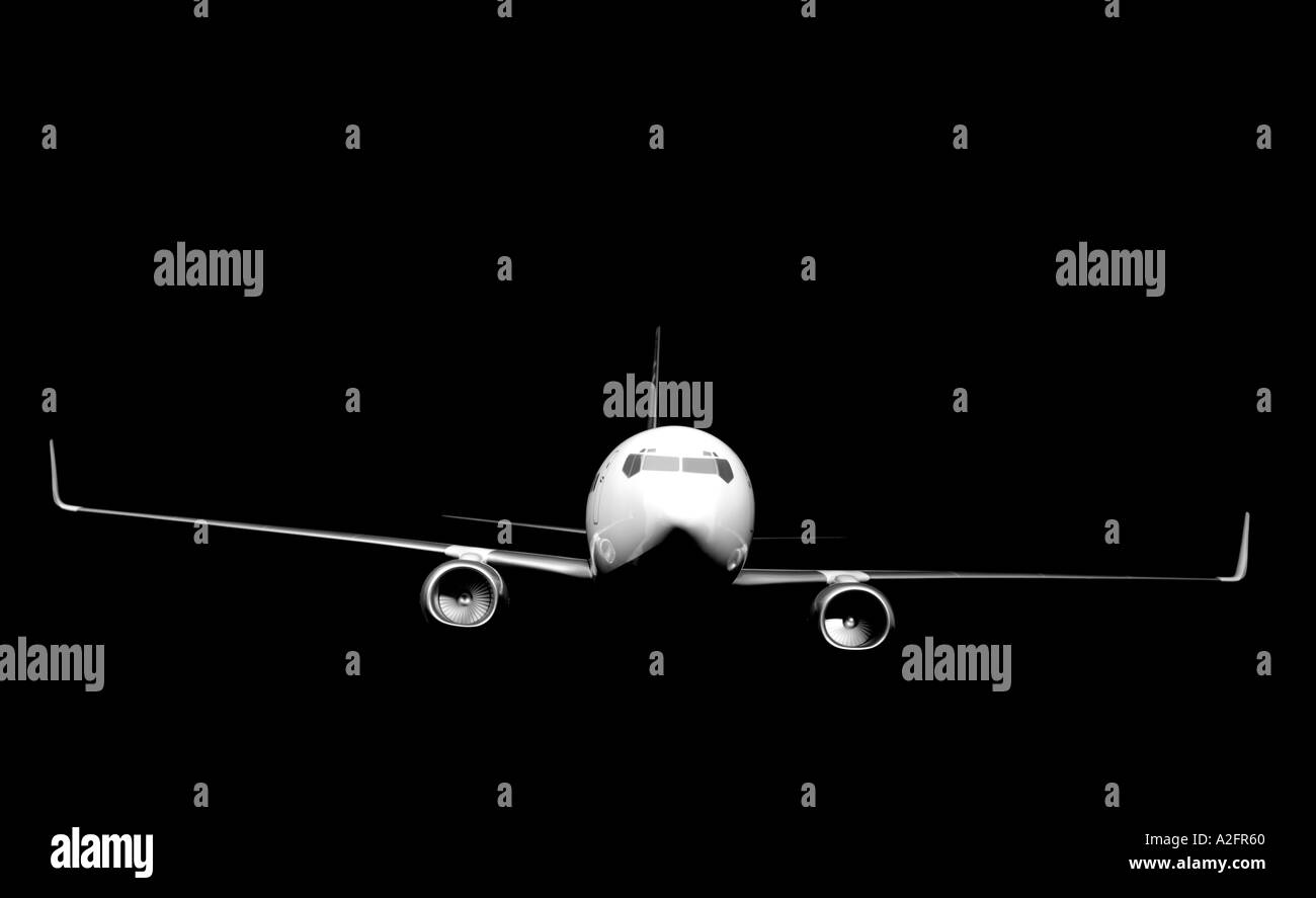 Aeroplane flying night hi-res stock photography and images - Alamy