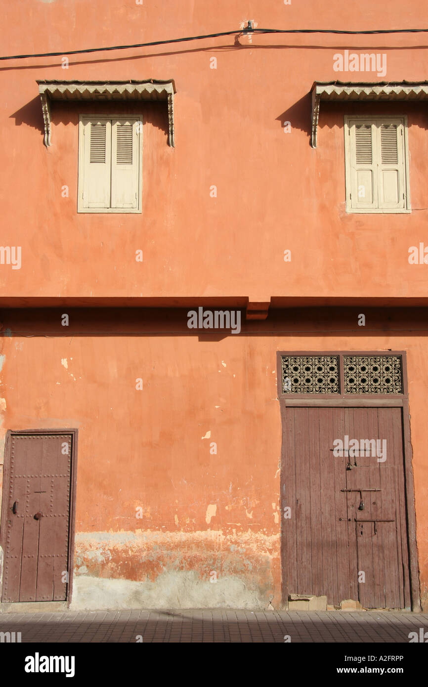 Old building in Marrakech Morocco Stock Photo - Alamy