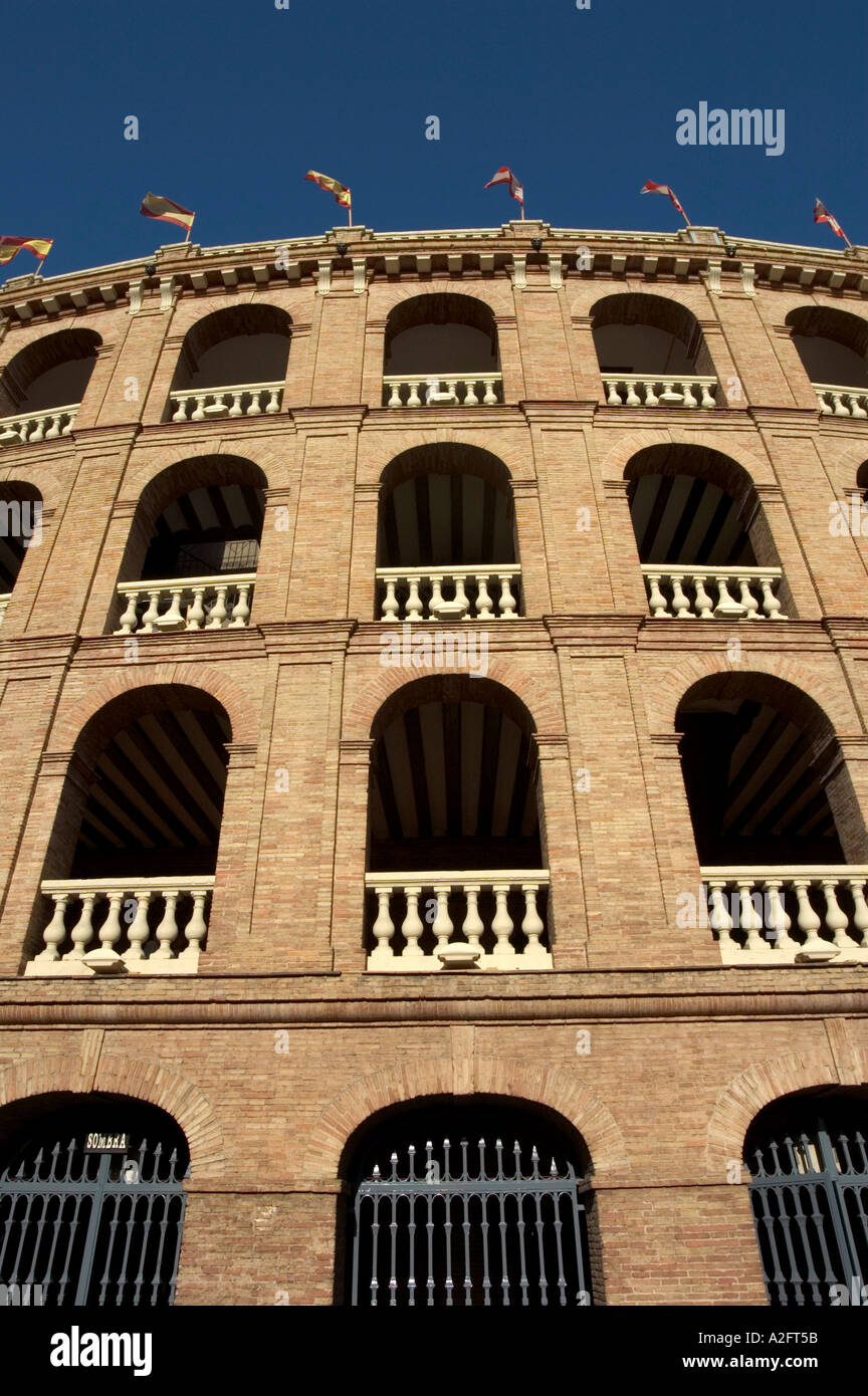 BULL RING PLAZA DE TOROS VALENCIA SPAIN EU Stock Photo - Alamy