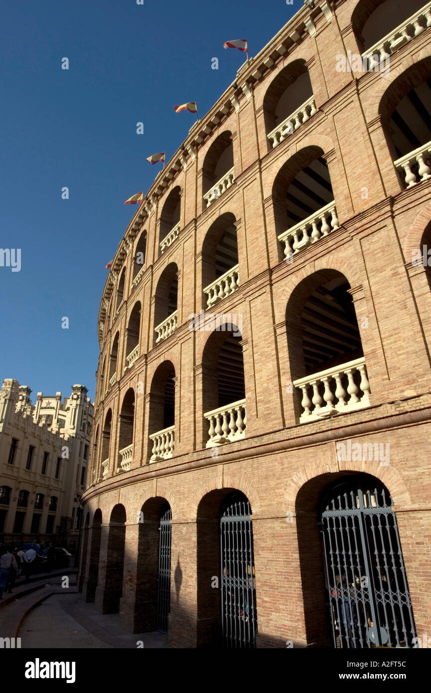 BULL RING PLAZA DE TOROS VALENCIA SPAIN EU Stock Photo - Alamy