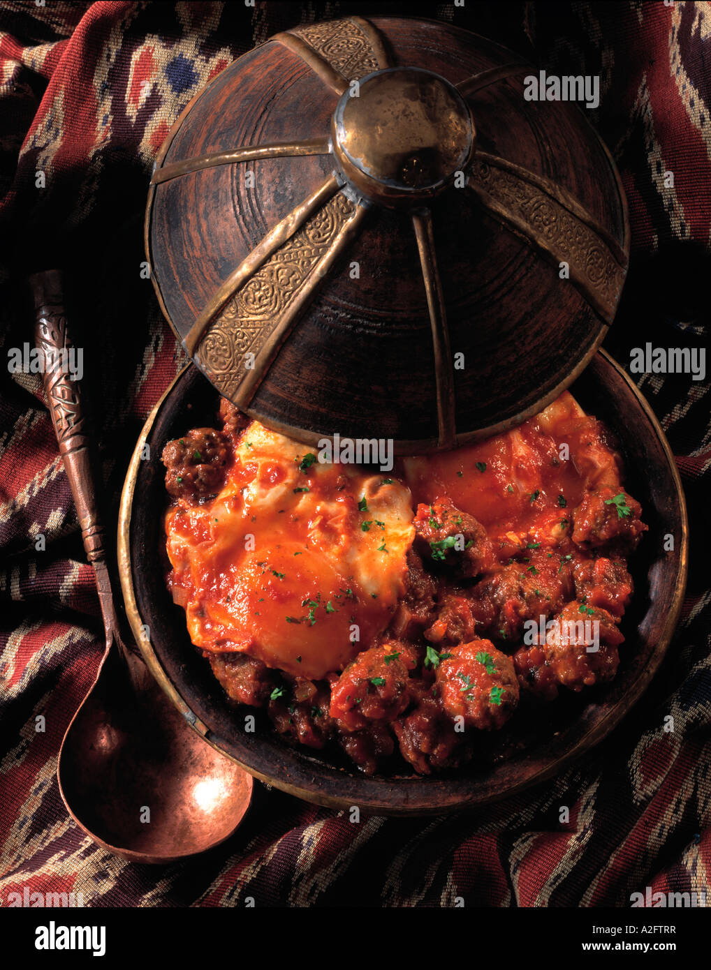Morrocan lamb tagine hi-res stock photography and images - Alamy