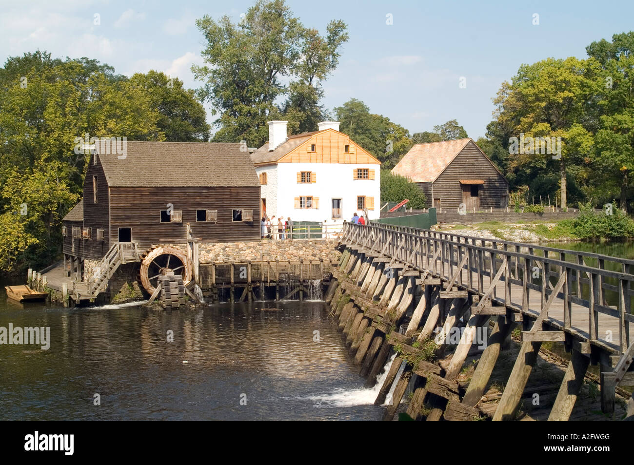 Philipsburg Manor, Sleepy Hollow, New York Stock Photo - Alamy