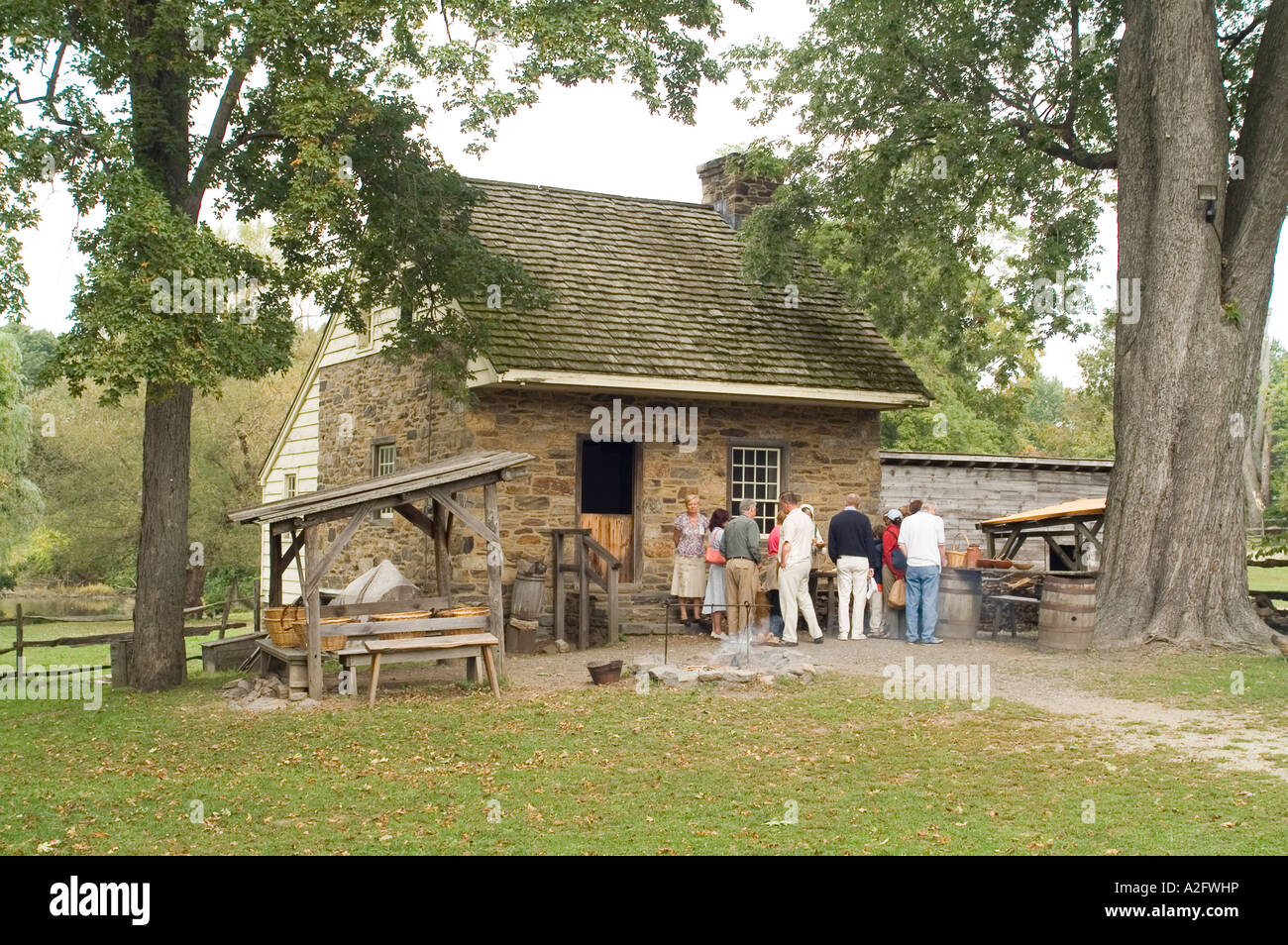 Philipsburg Manor, Sleepy Hollow, New York Stock Photo - Alamy