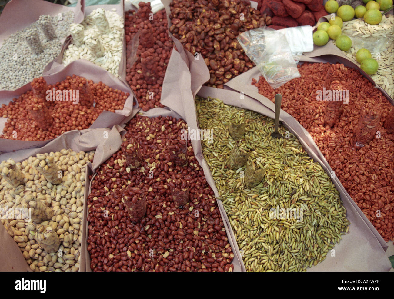 Typical Mexican food displayed on street stall in Mexico City/DF Stock ...