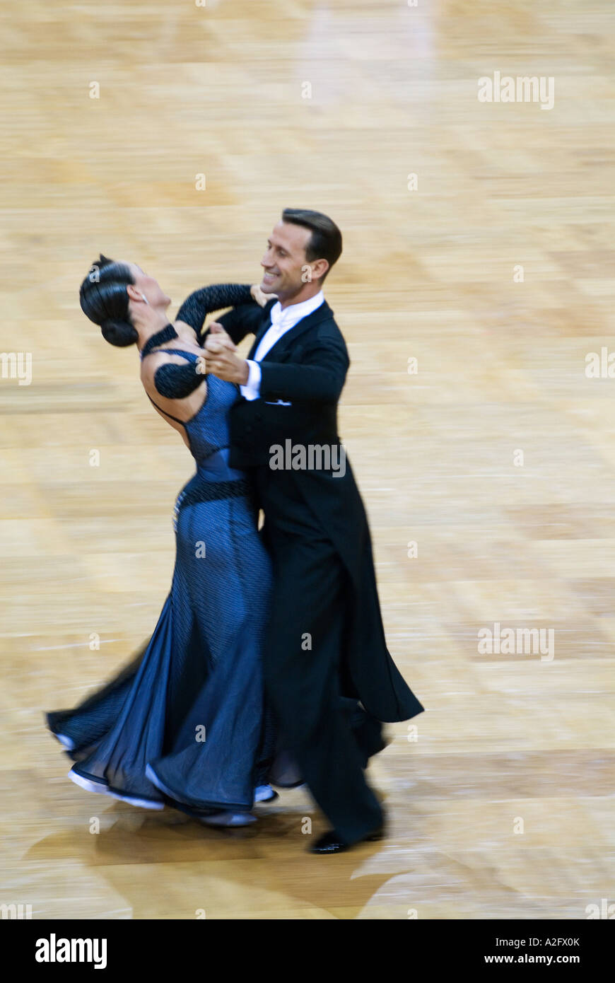 professional Ballroom Dancers dancing Stock Photo - Alamy
