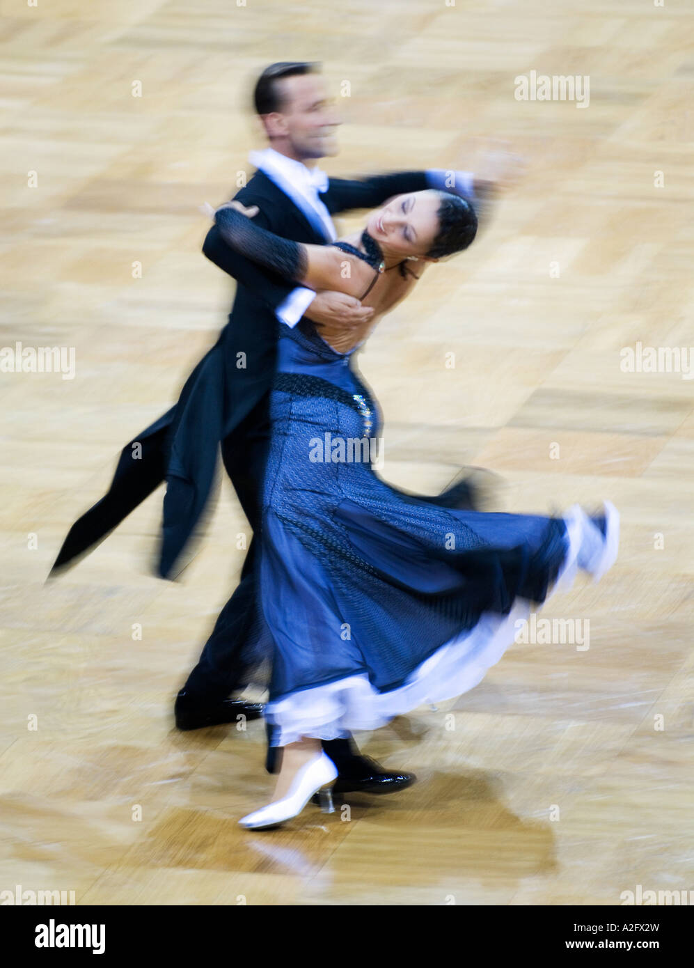 professional Ballroom Dancers dancing Stock Photo - Alamy