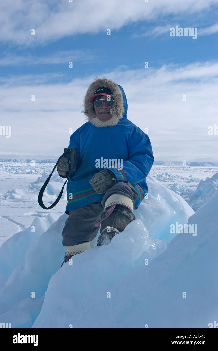 Canadian High Arctic Lancaster Sound Nunavut Canada Inuit searches the ...