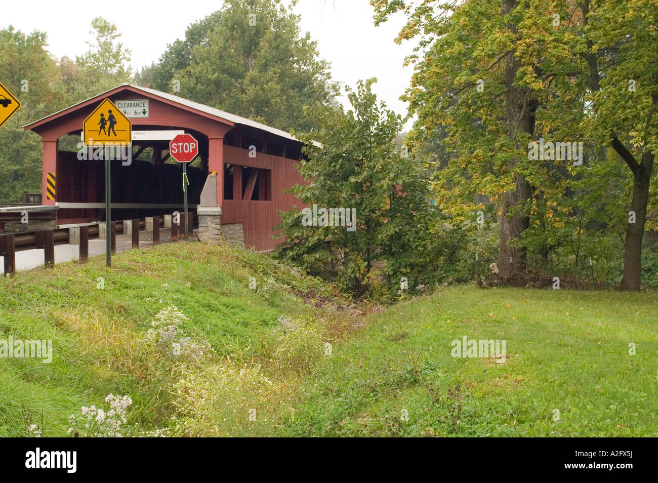 Rupert Covered Bridge, Rupert, Columbia County, Pennsylvania Stock ...