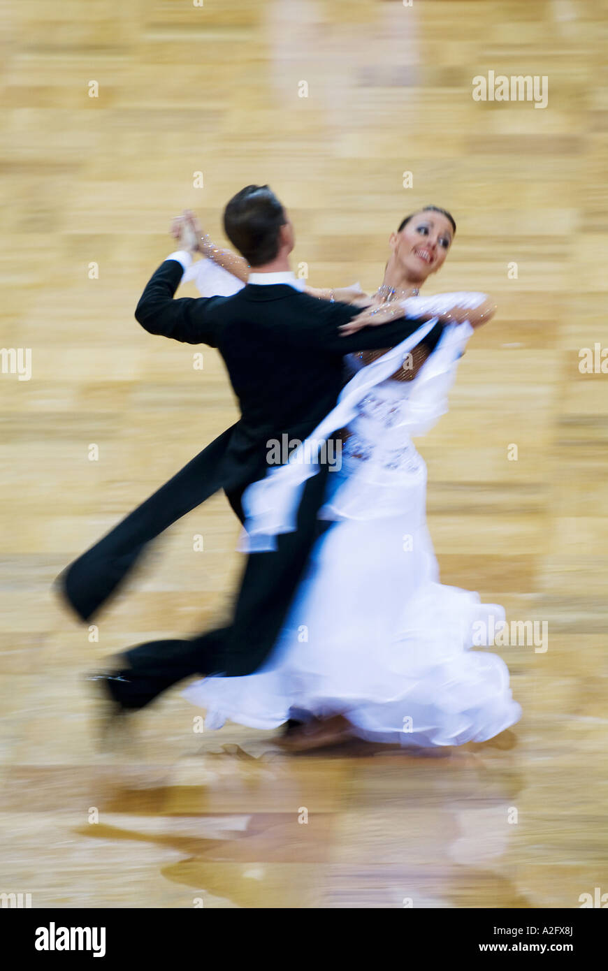 professional Ballroom Dancers dancing Stock Photo - Alamy