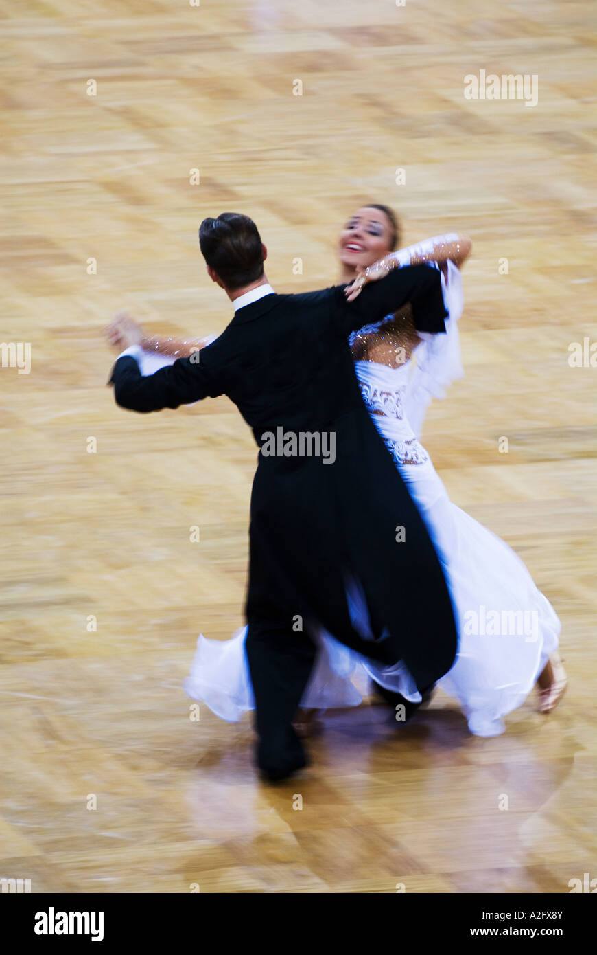 professional Ballroom Dancers dancing Stock Photo - Alamy
