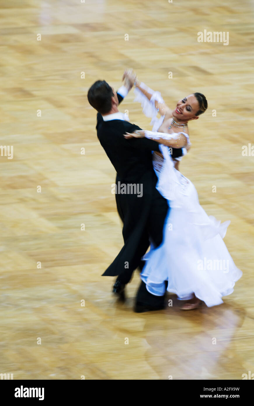 professional Ballroom Dancers dancing Stock Photo - Alamy