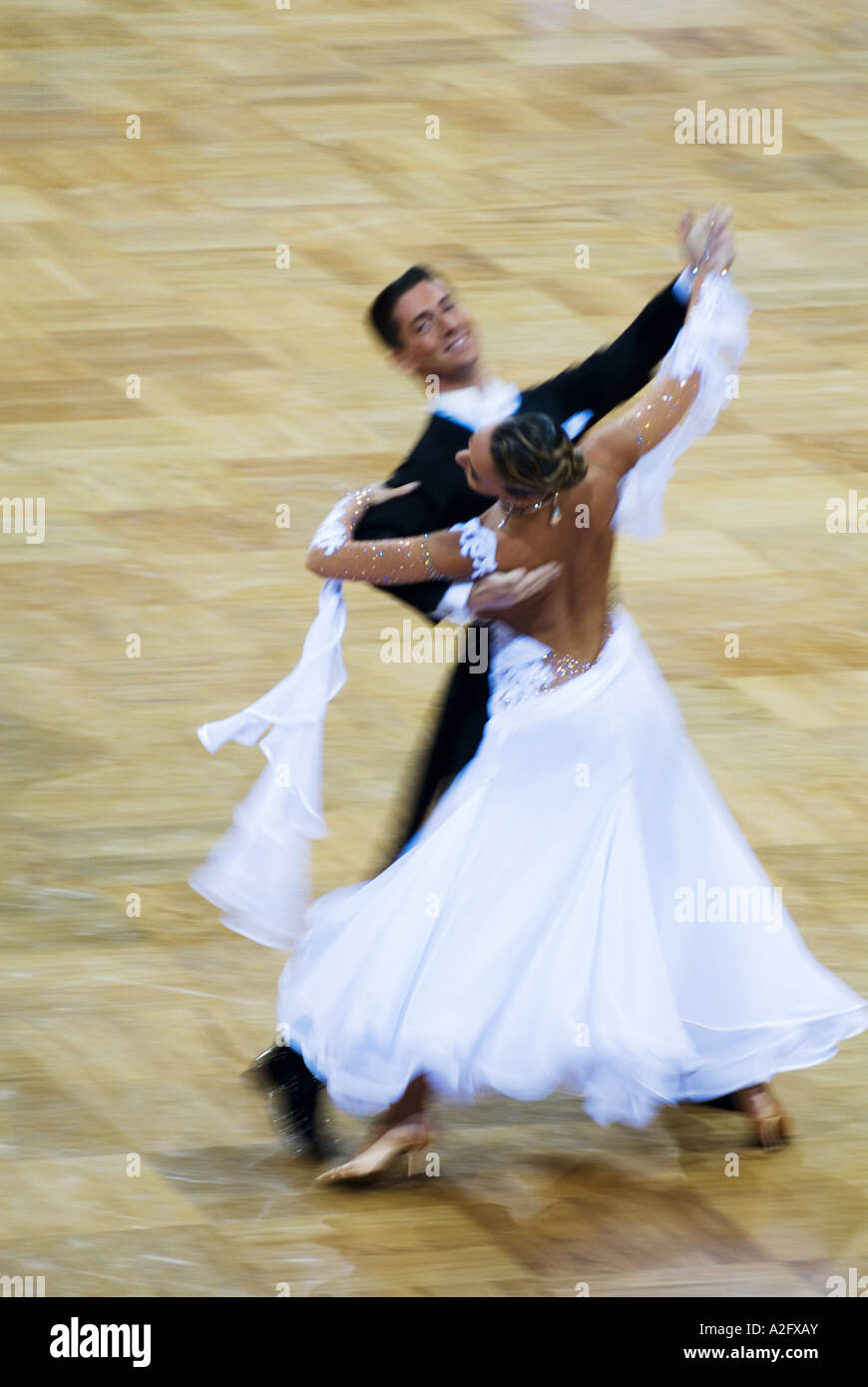professional Ballroom Dancers dancing Stock Photo - Alamy