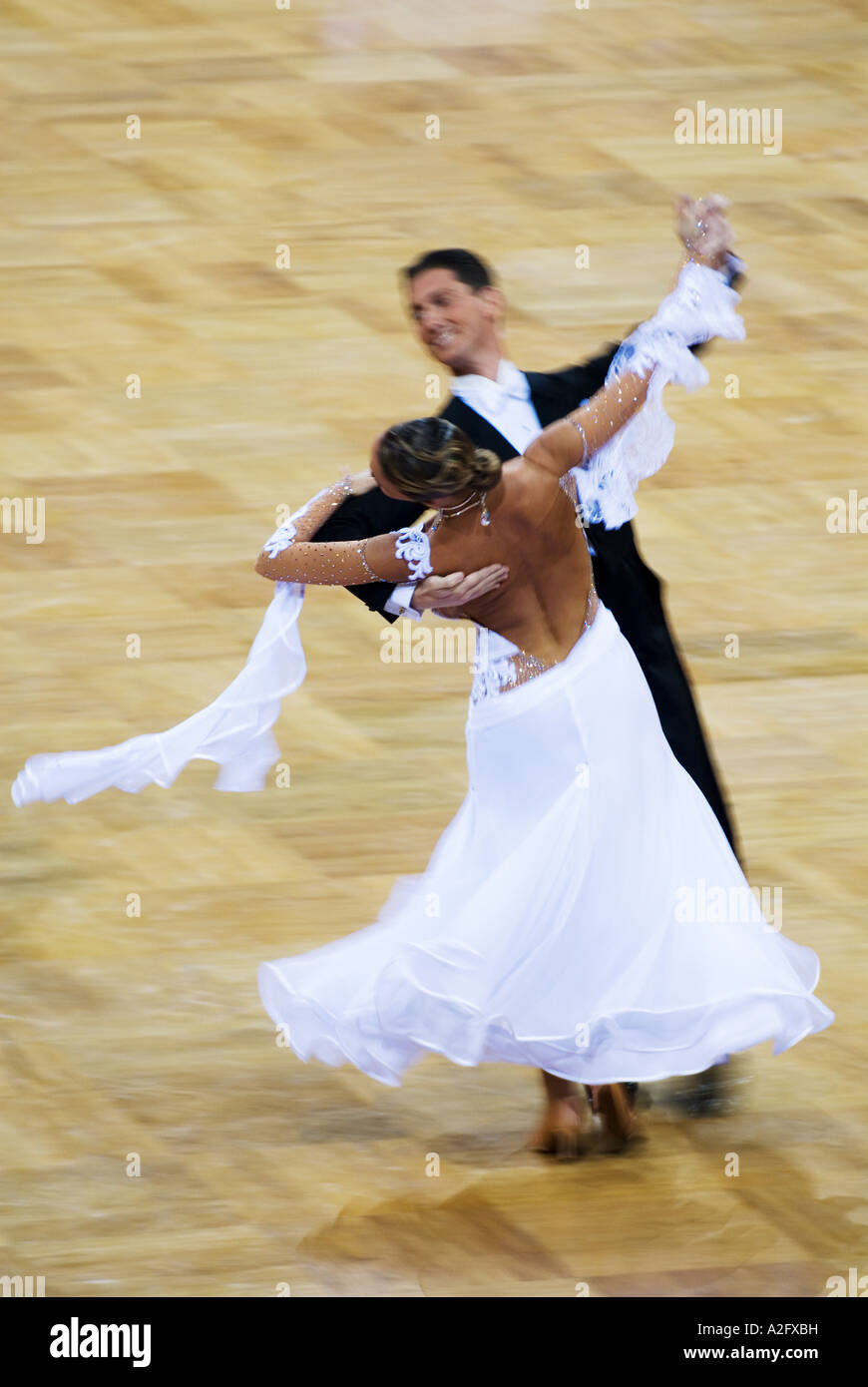 professional Ballroom Dancers dancing Stock Photo - Alamy