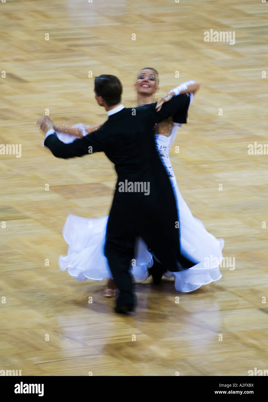 professional Ballroom Dancers dancing Stock Photo - Alamy