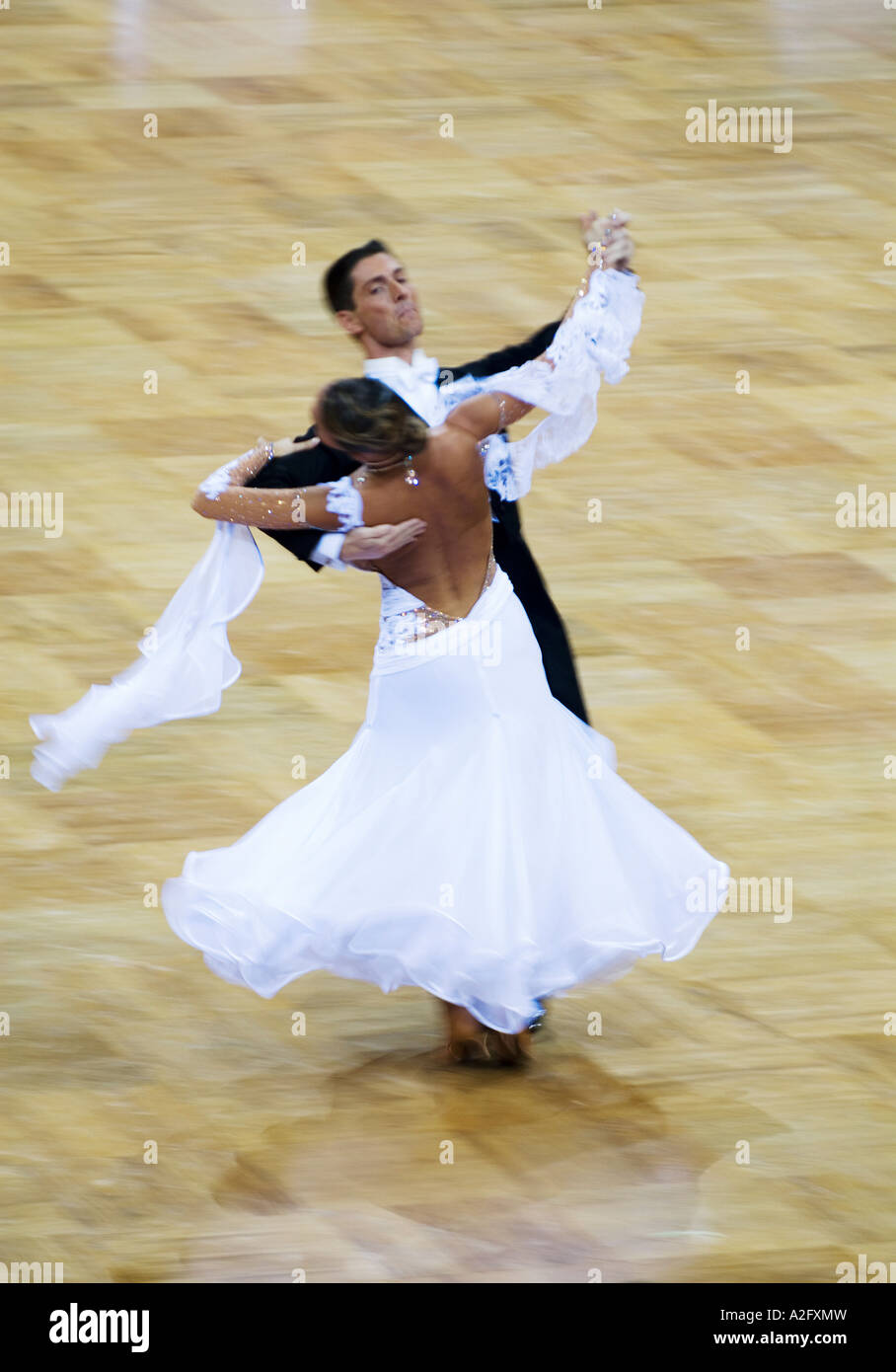 professional Ballroom Dancers dancing Stock Photo - Alamy