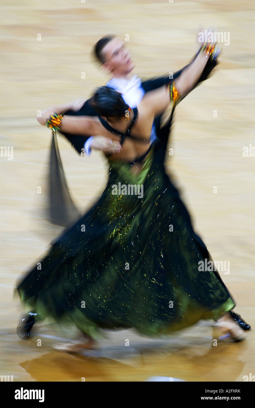 professional Ballroom Dancers dancing Stock Photo - Alamy
