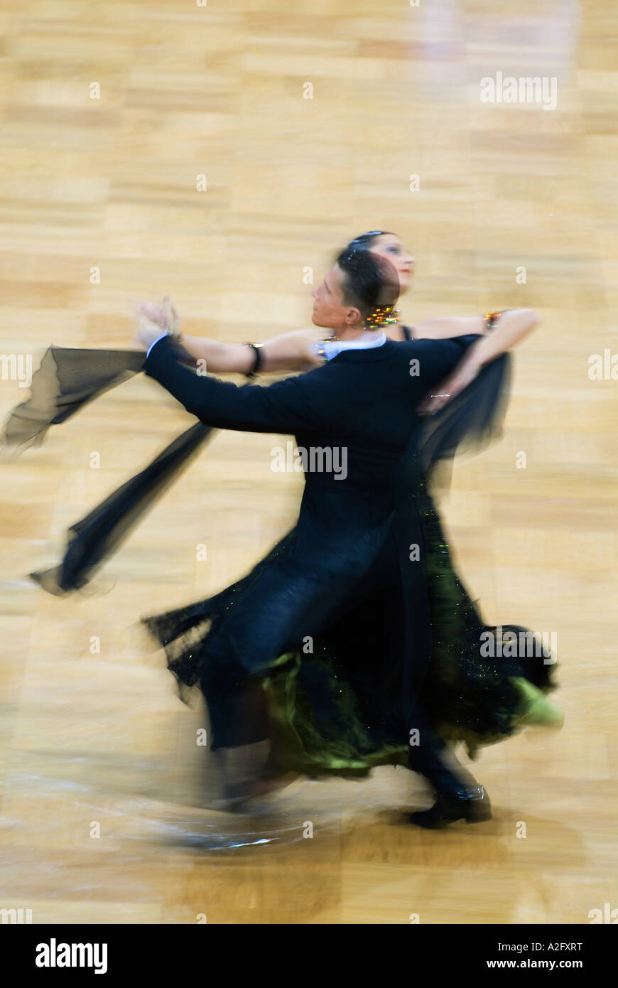 professional Ballroom Dancers dancing Stock Photo - Alamy