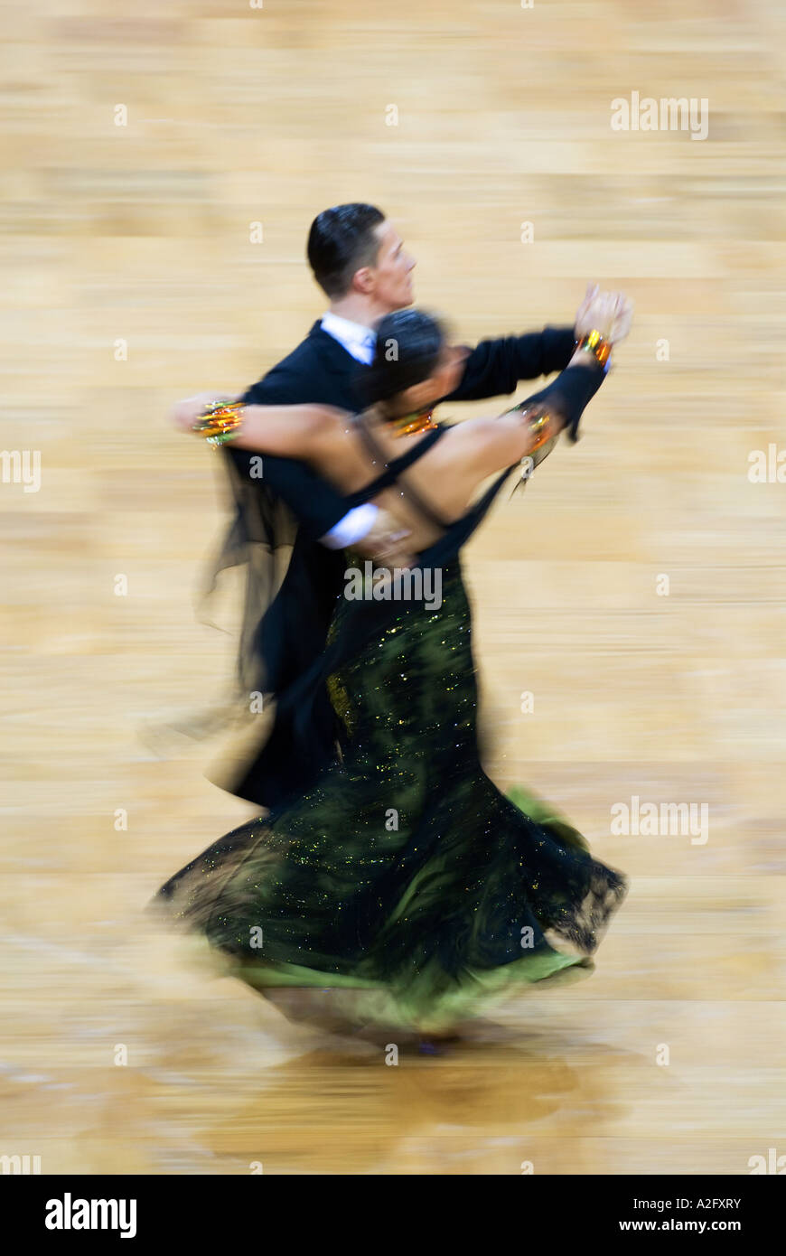 professional Ballroom Dancers dancing Stock Photo - Alamy