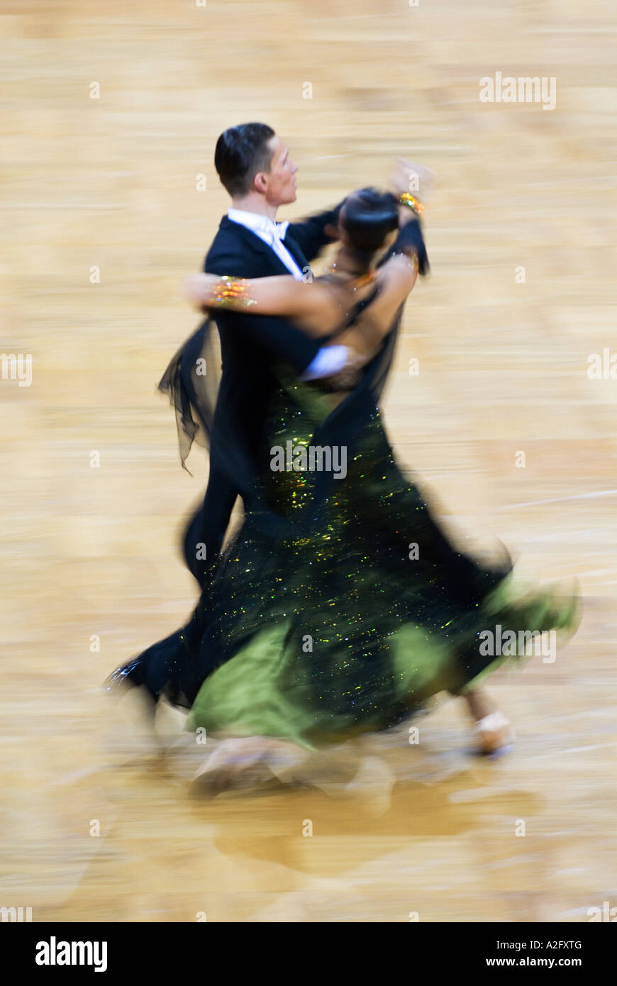 professional Ballroom Dancers dancing Stock Photo - Alamy