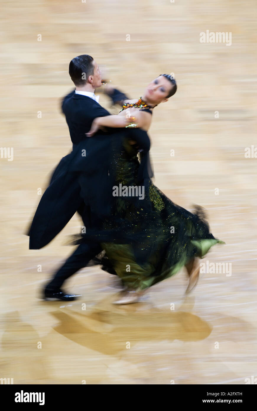 professional Ballroom Dancers dancing Stock Photo - Alamy