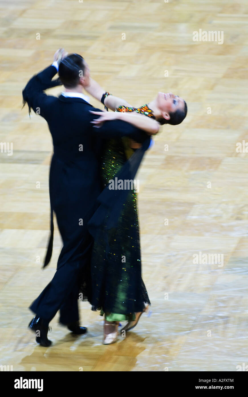 professional Ballroom Dancers dancing Stock Photo - Alamy