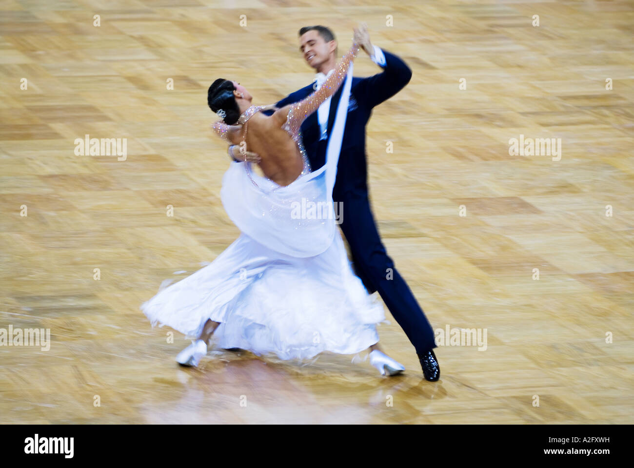 professional Ballroom Dancers dancing Stock Photo - Alamy