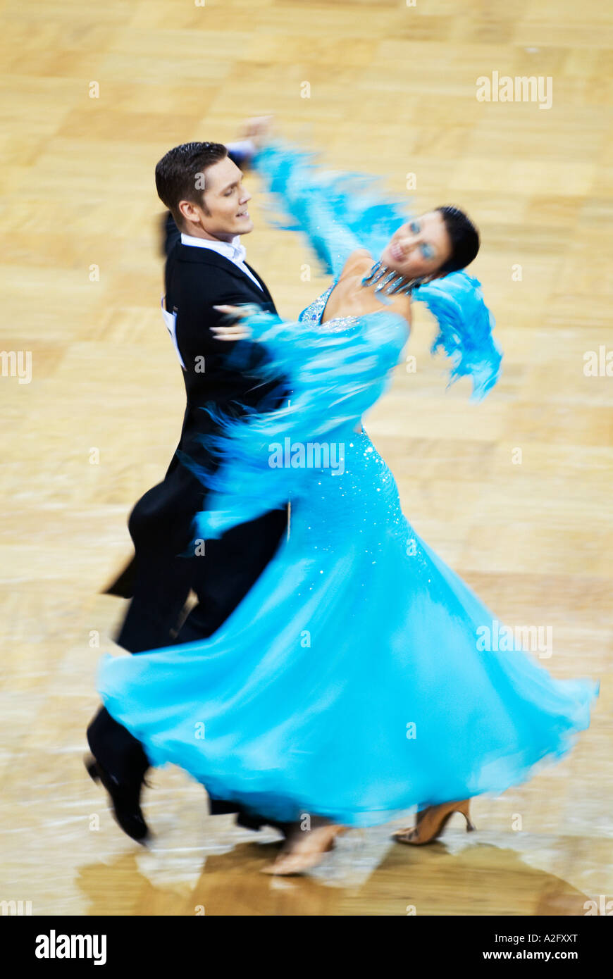 professional Ballroom Dancers dancing Stock Photo - Alamy