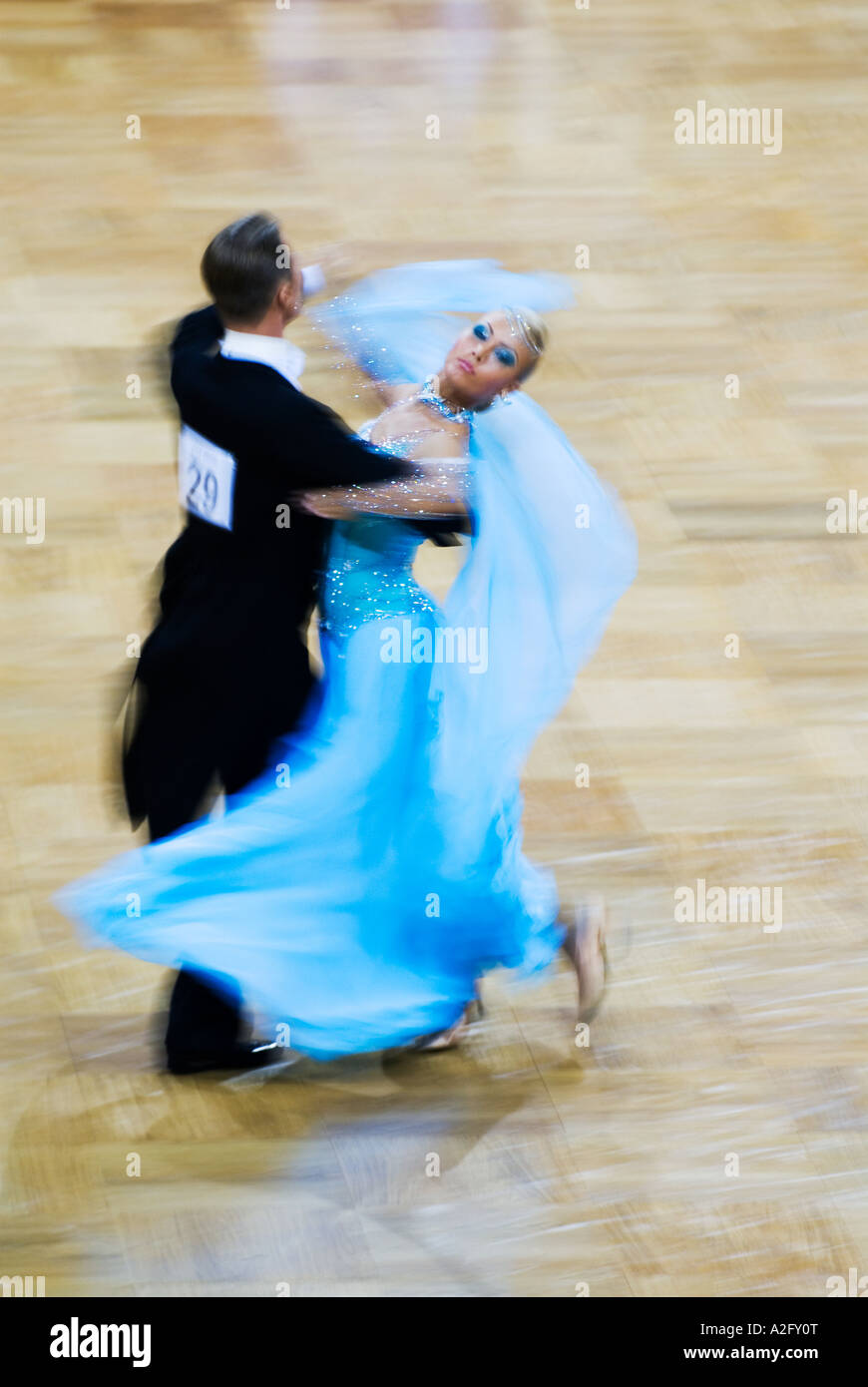 professional Ballroom Dancers dancing Stock Photo - Alamy