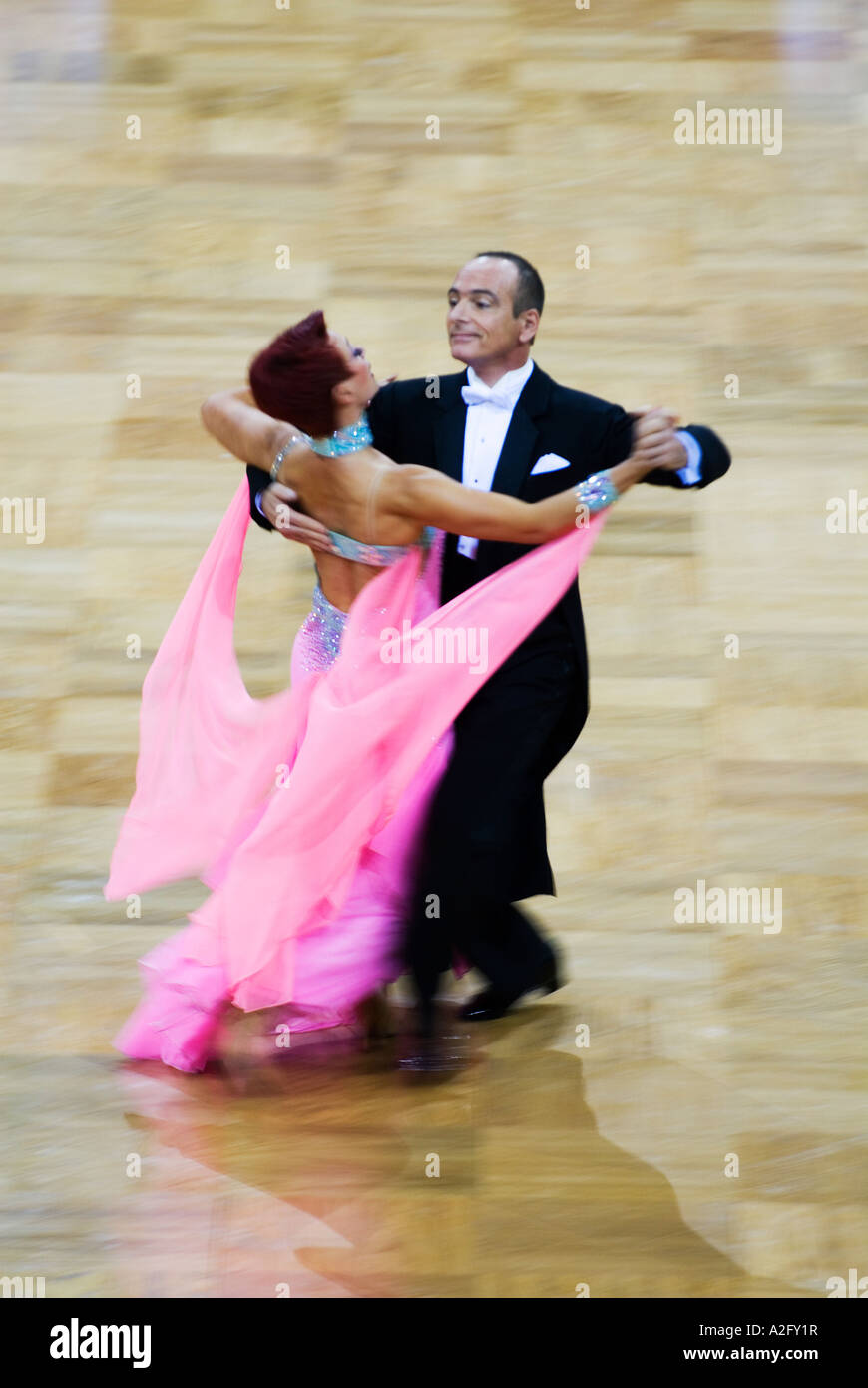 professional Ballroom Dancers dancing Stock Photo - Alamy