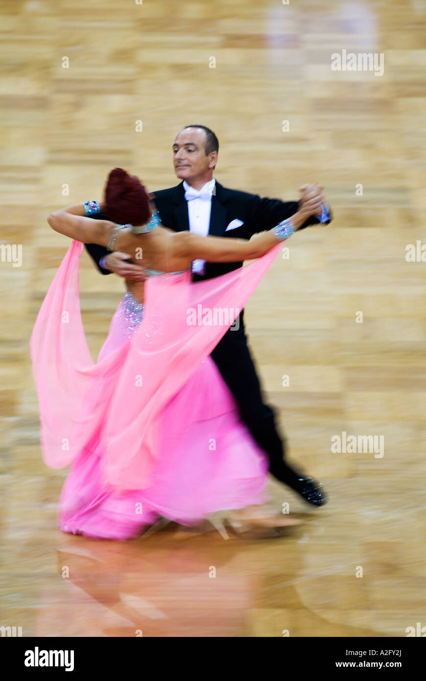 professional Ballroom Dancers dancing Stock Photo - Alamy