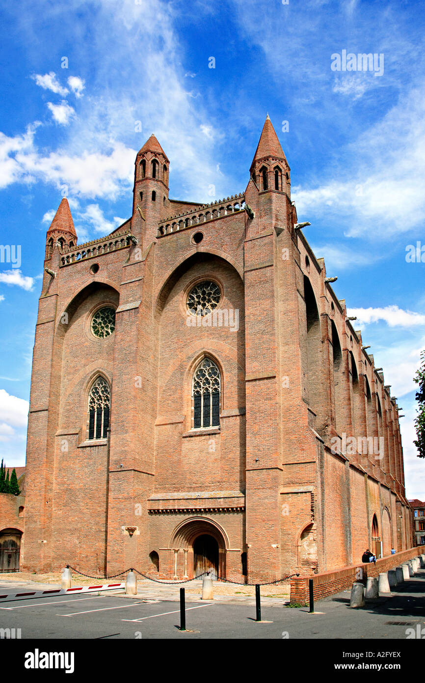 Inside Jacobins convent. Toulouse, France Stock Photo - Alamy